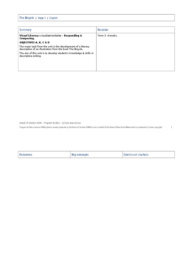 The Bicycle | PDF | Clause | Sentence (Linguistics)