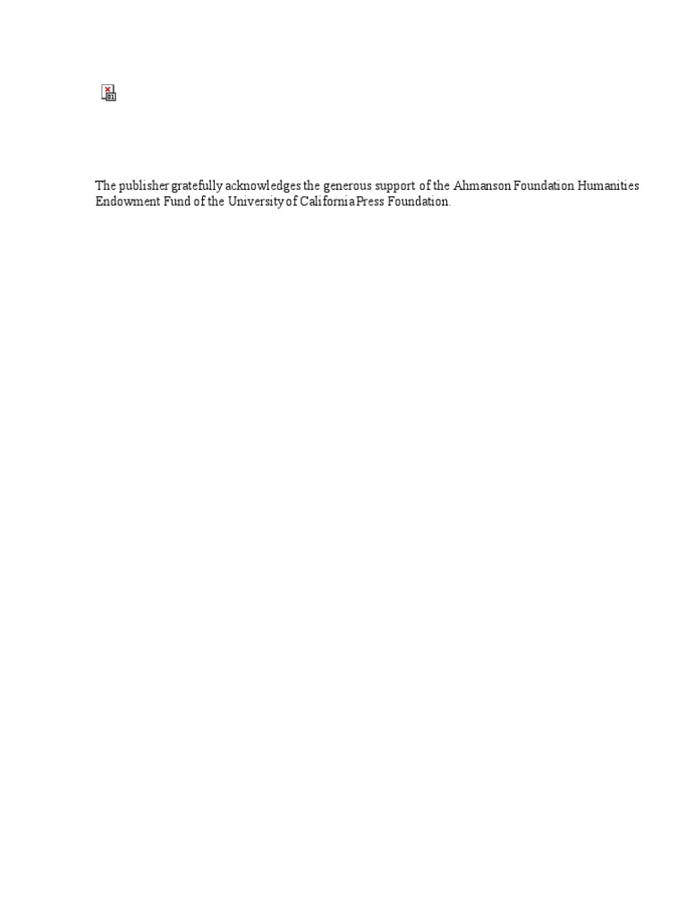 The Publisher Gratefully Acknowledges The Generous Support of The ...