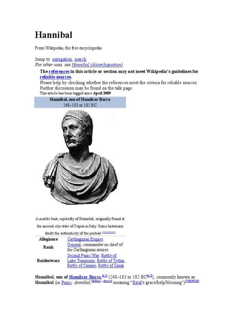 Hannibal: Jump To | PDF | Hannibal | Ancient Rome