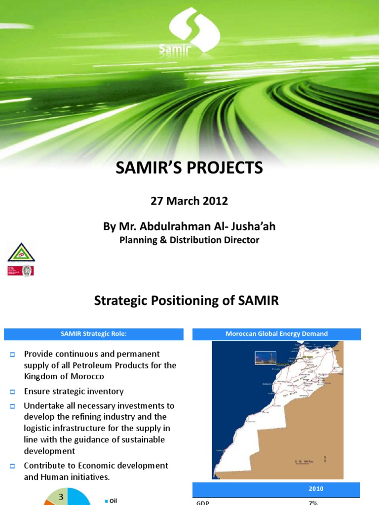 1200h Medw Samir Presentation | PDF | Oil Refinery | Fuel Oil