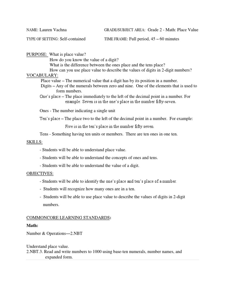 Observed Lesson 1 | Download Free PDF | Worksheet | Reading Comprehension