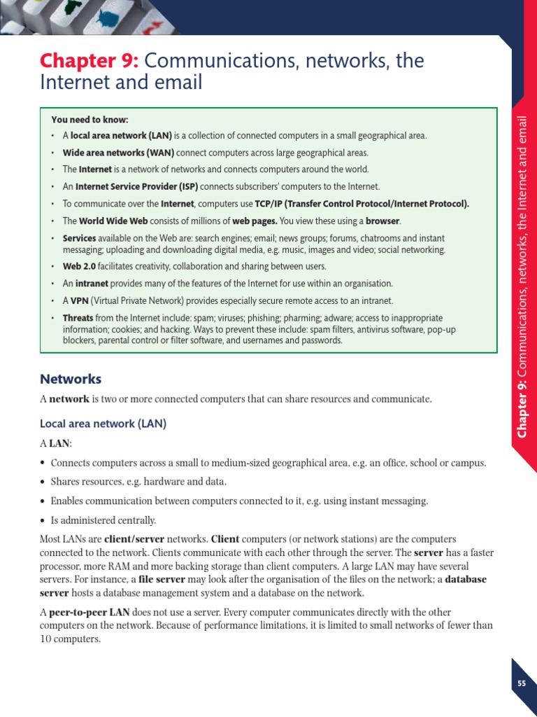 Ict Rev Igcse 5791 C9.unlocked | PDF | Wireless Lan | Computer Network