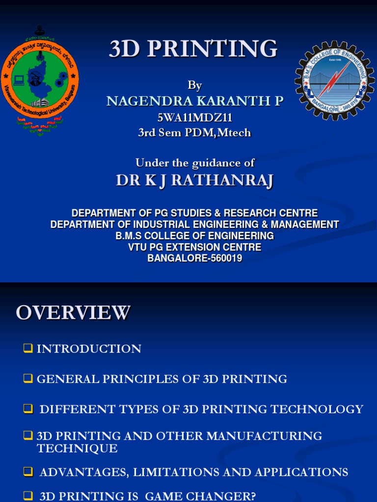 3d Printing | PDF | 3 D Printing | 3 D Modeling