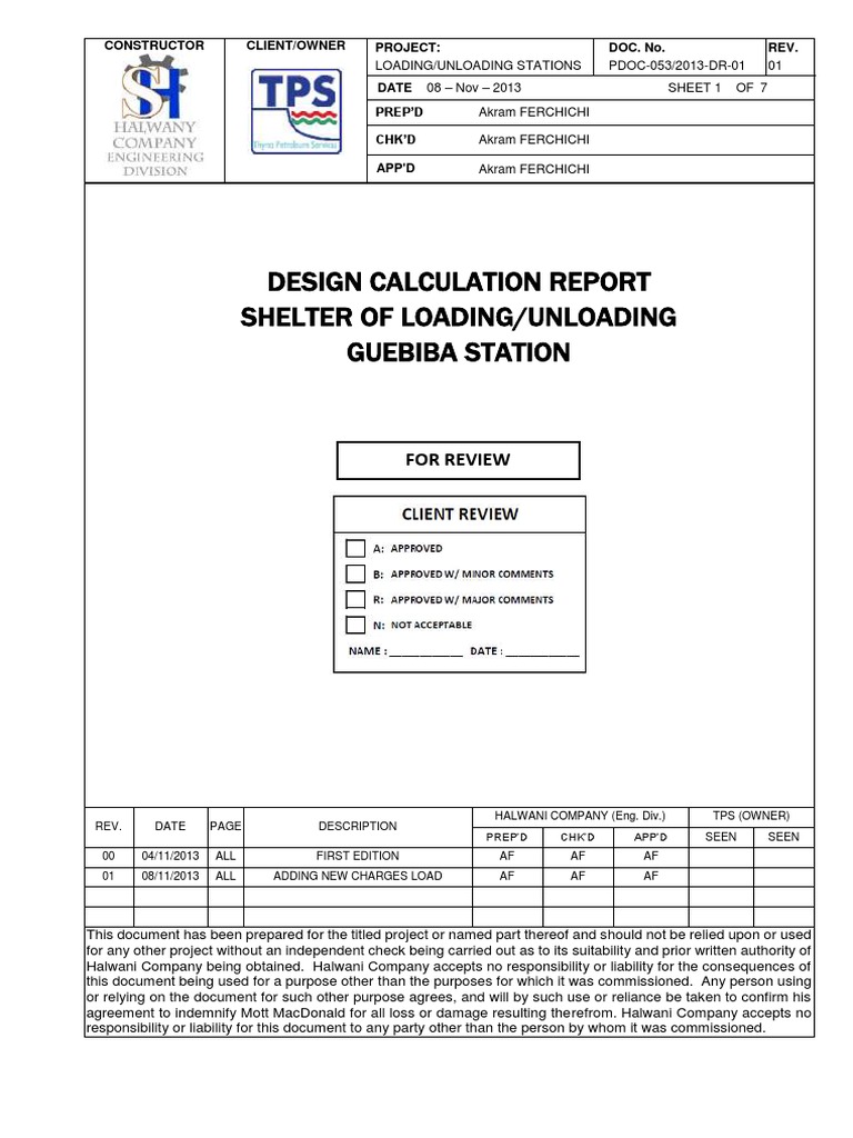 Design Calculation Report Shelter Guebiba Base | PDF | Spacetime | Geometry
