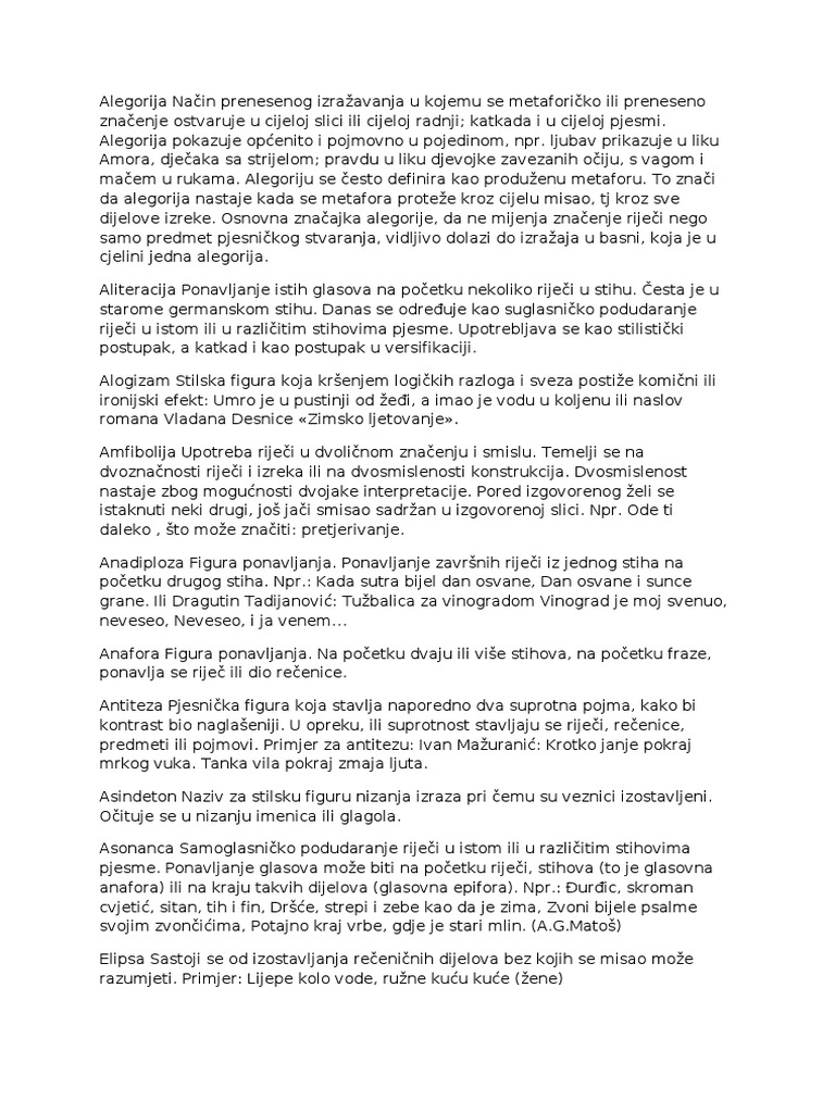 Stilska Sredstva | PDF