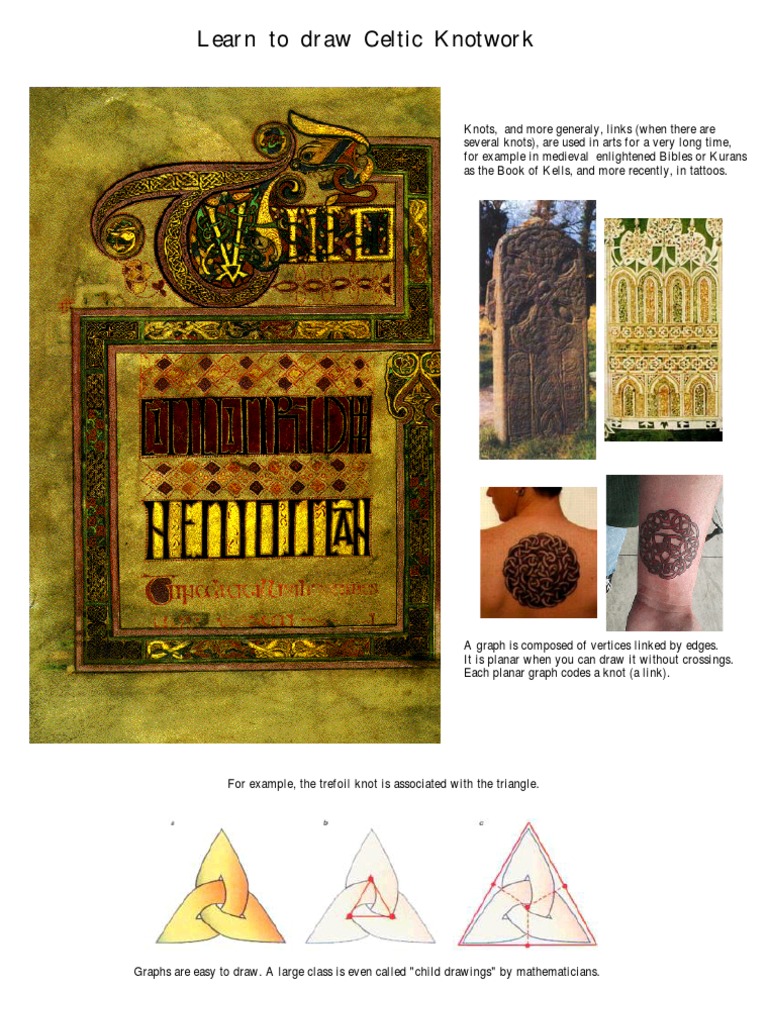 Drawing Celtic Knotwork Made Easy | PDF | Mathematical Relations ...
