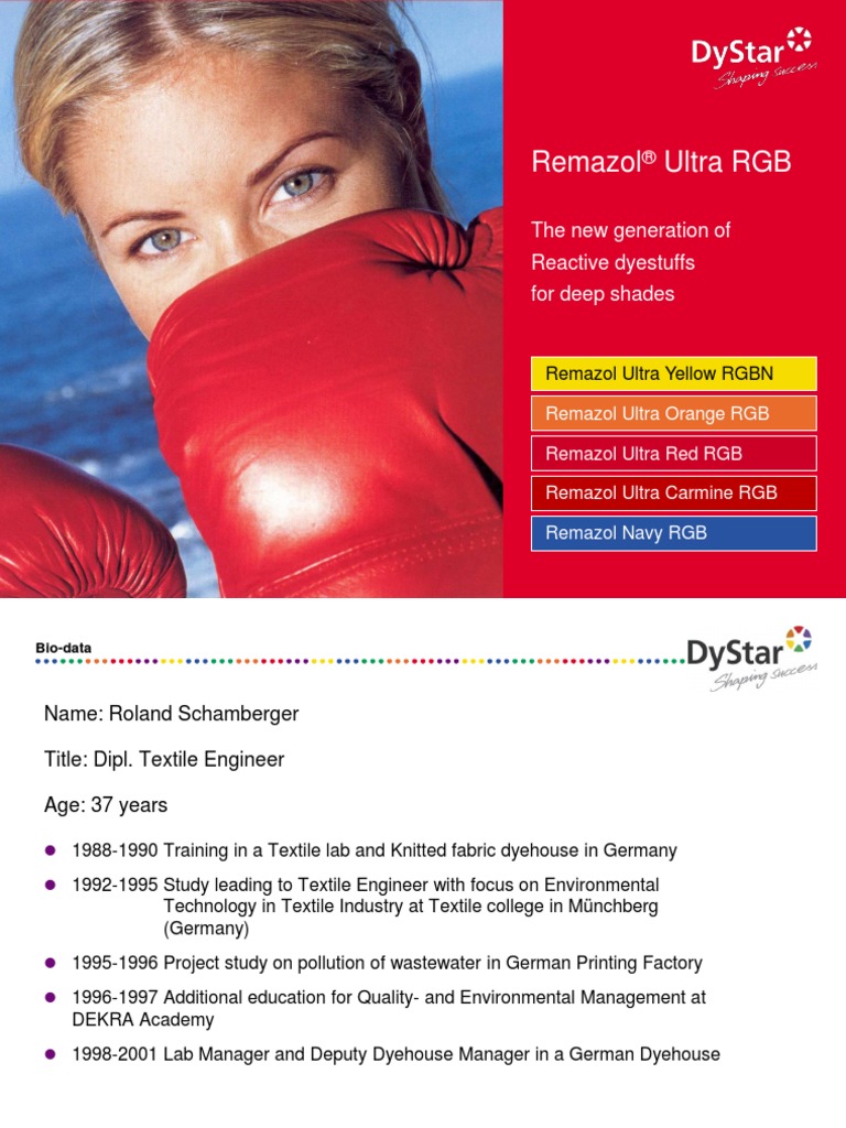 Remazol Ultra RGB | PDF | Rgb Color Model | Dye