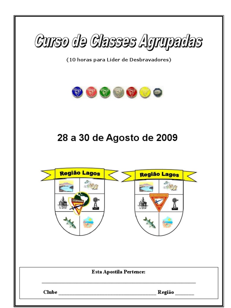 Apostila Do Curso de Classes Agrupadas 2009 | PDF