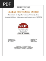 Gps Tracking System A Project Report | PDF | Arduino | Computer Science
