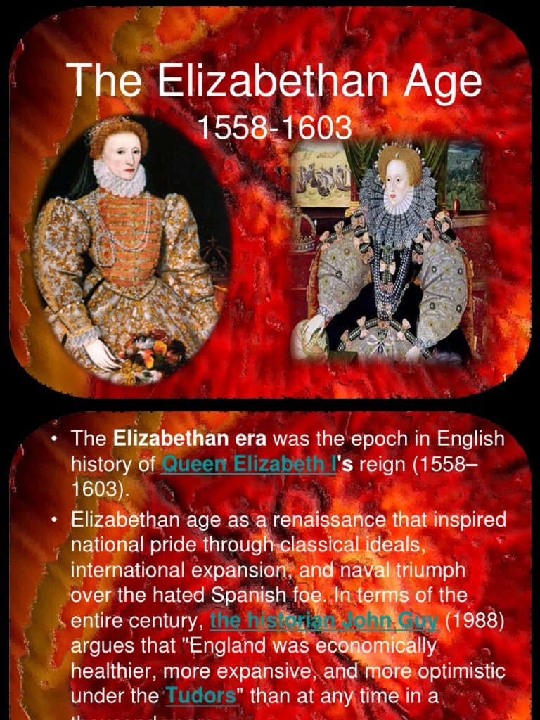 Trabalho The Elizabethan Age PDF | PDF | Elizabethan Era | William ...