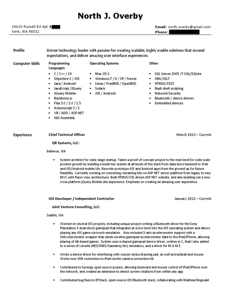 North J. Overby | PDF | Android (Operating System) | Areas Of Computer ...