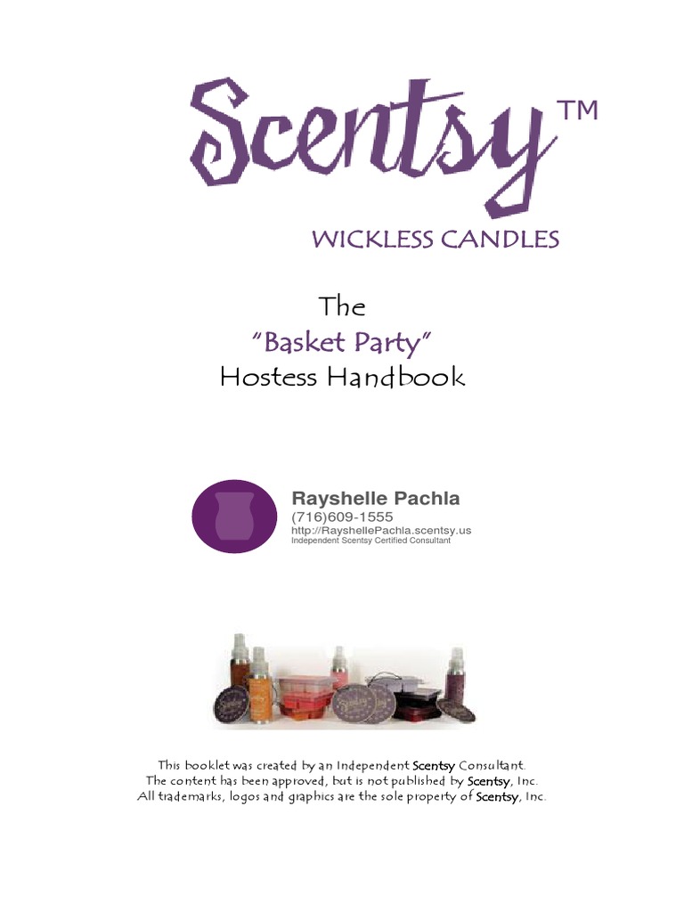 Scentsy Hostess Handbook | PDF | Credit Card | Perfume