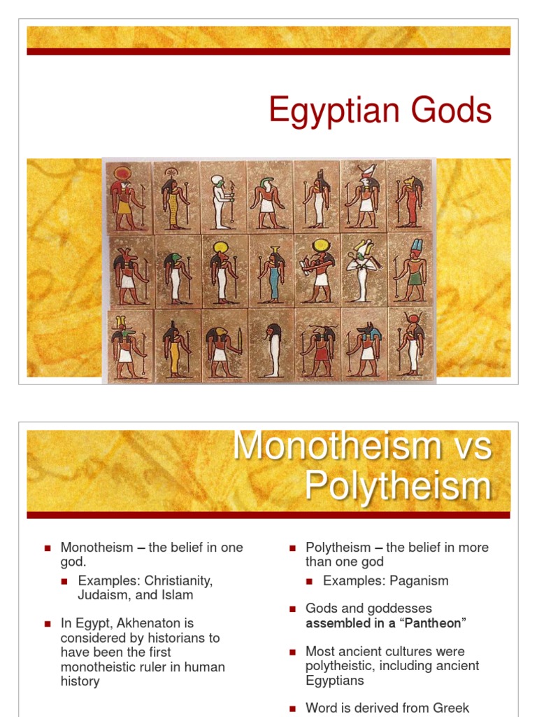 Lesson2 - Gods | PDF | Polytheism | Monotheism