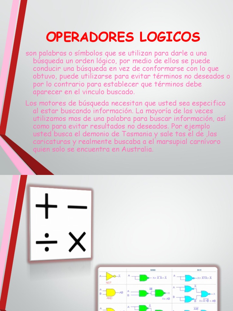 Guía de Operadores Lógicos en Búsquedas | PDF | Comillas | Soporte