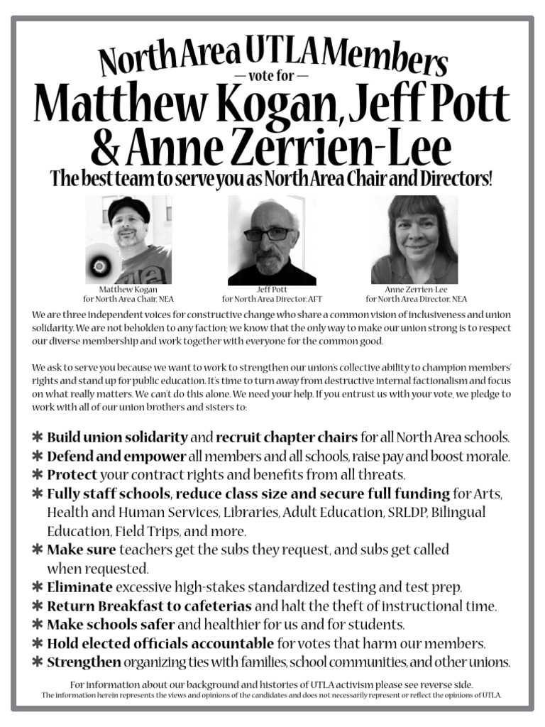 Matthew Kogan, Jeff Pott & Anne Zerrien-Lee: The Best Team To Serve You ...