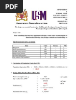 Equalization Tank Design Calculations | PDF | Chemical Engineering ...