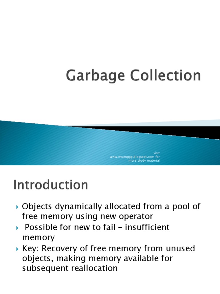 Garbage Collection | PDF | Java Virtual Machine | Waste