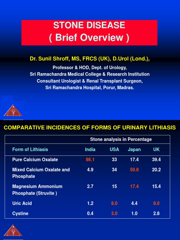 Stone Diseases (Brief Overview) | PDF | Medicine | Clinical Medicine