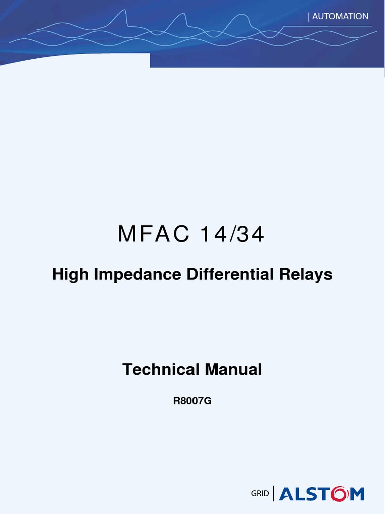 Mfac 14 - 34 Manual GB | PDF