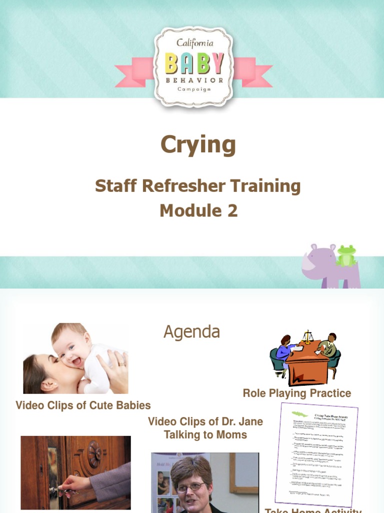 Crying: Staff Refresher Training | PDF | Infants | Psychology