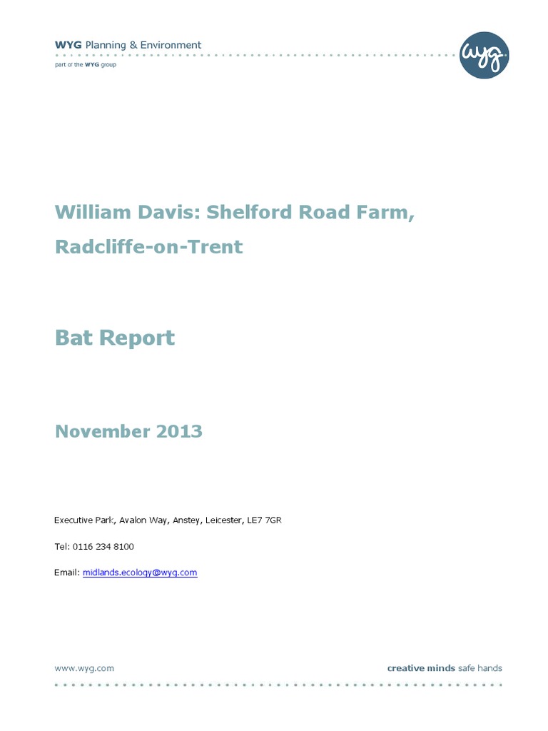 File 14 Ecological Bat Survey | PDF | Bat | Roof