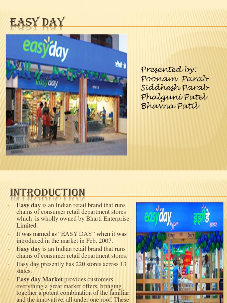 Easy Day | PDF | Grocery Store | Retail