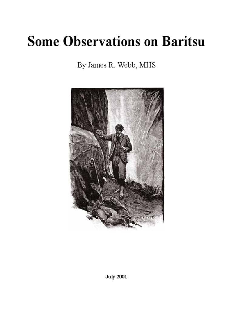 Observations On Baritsu | PDF | Jujutsu | Sherlock Holmes