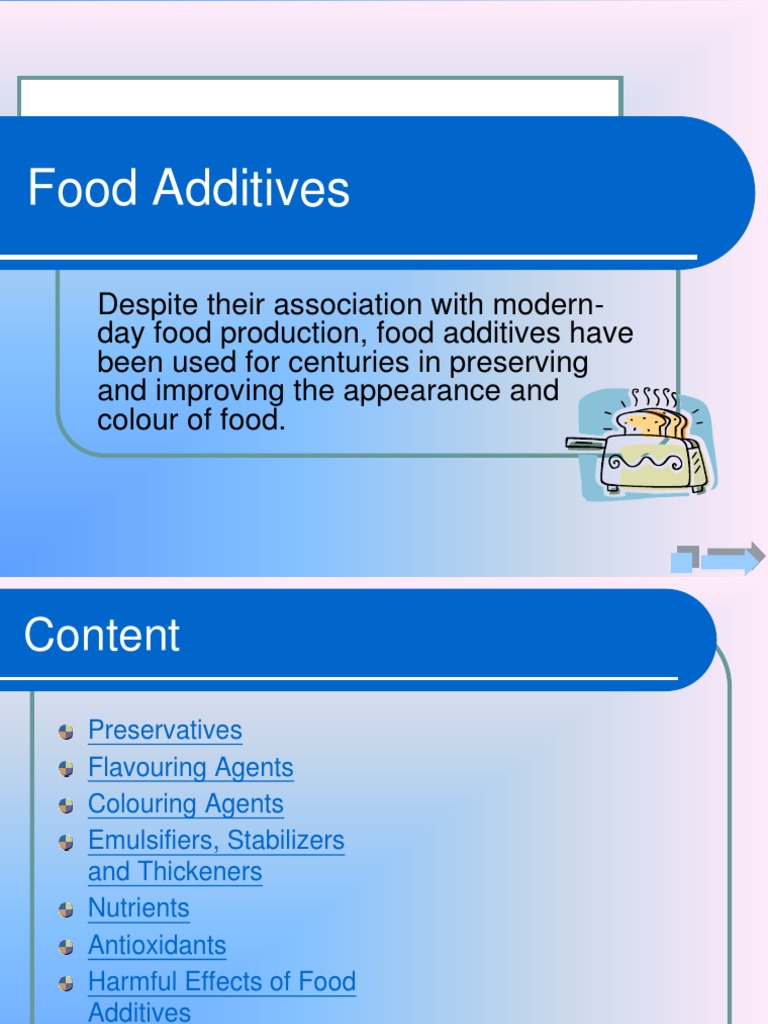 Food Additives | PDF