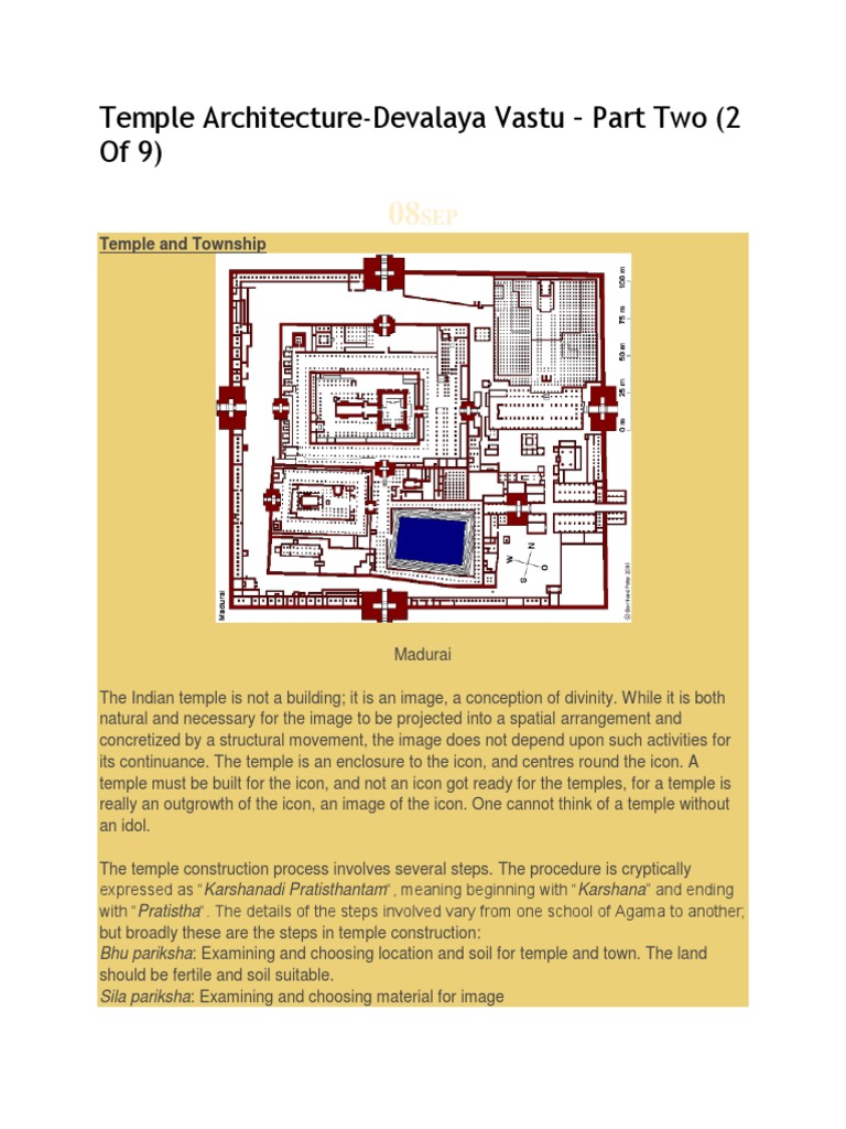 Temple Architecture Layouts | PDF | Taste | Rectangle