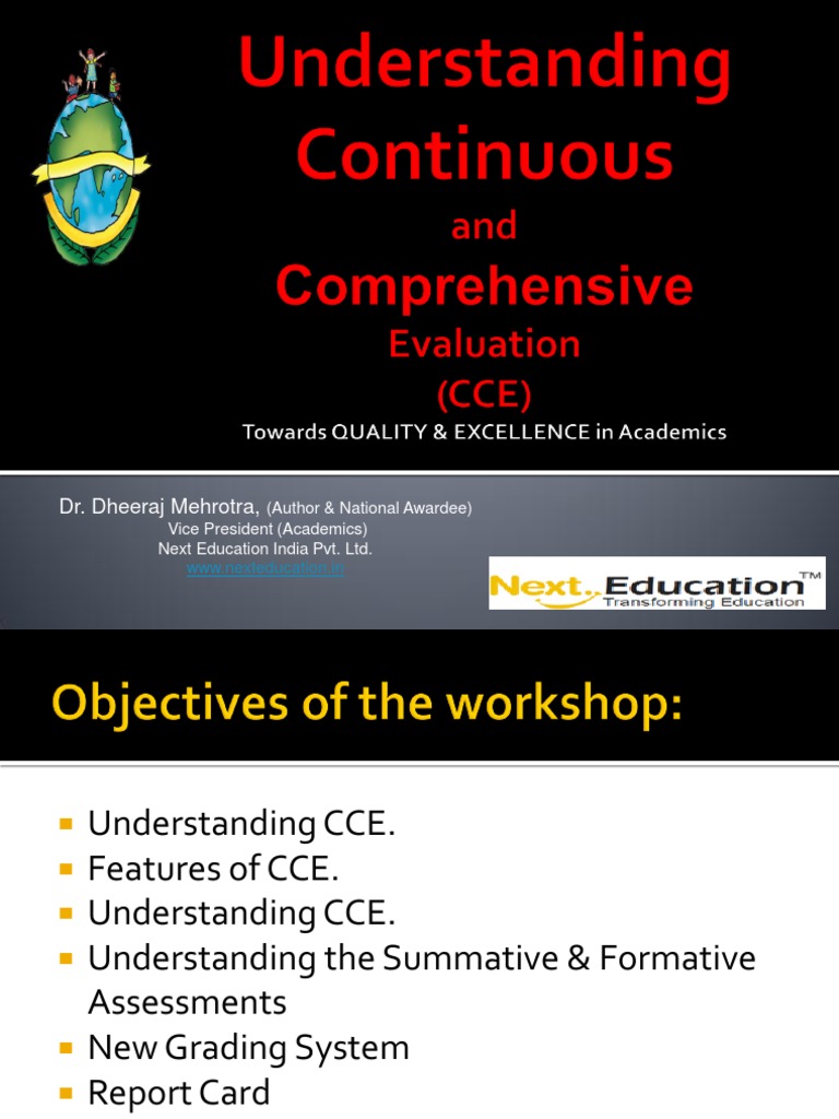 Understanding Continuous Comprehensive Evaluation | PDF | Educational ...