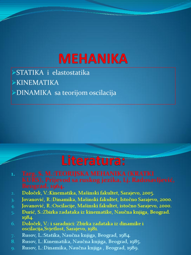 MEHANIKA-statika