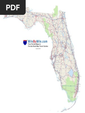 Highway Map Of Florida