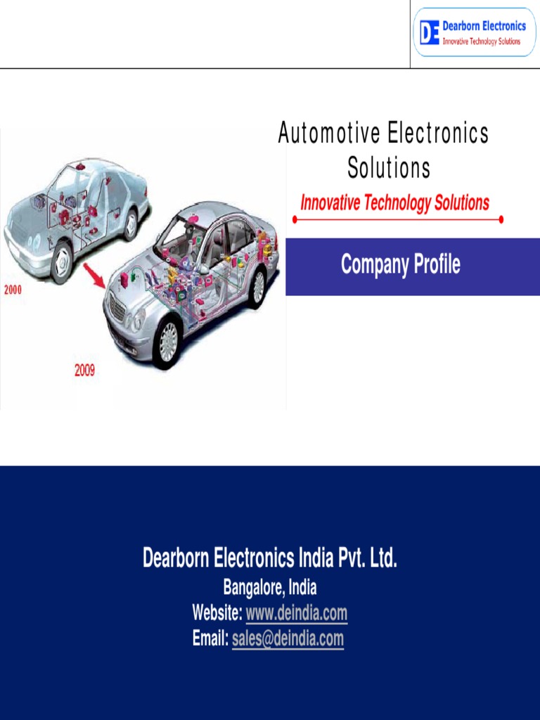 Automotive Electronics Solutions Overview | PDF | Field Programmable ...