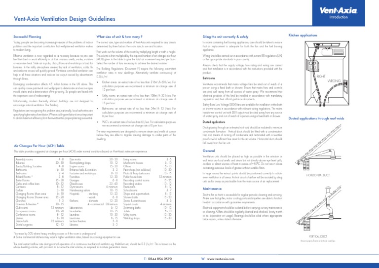 Ventilation Design Guidelines 2 | PDF | Ventilation (Architecture ...
