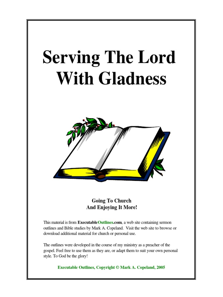 Serving the Lord With Gladness | Amen | Prayer