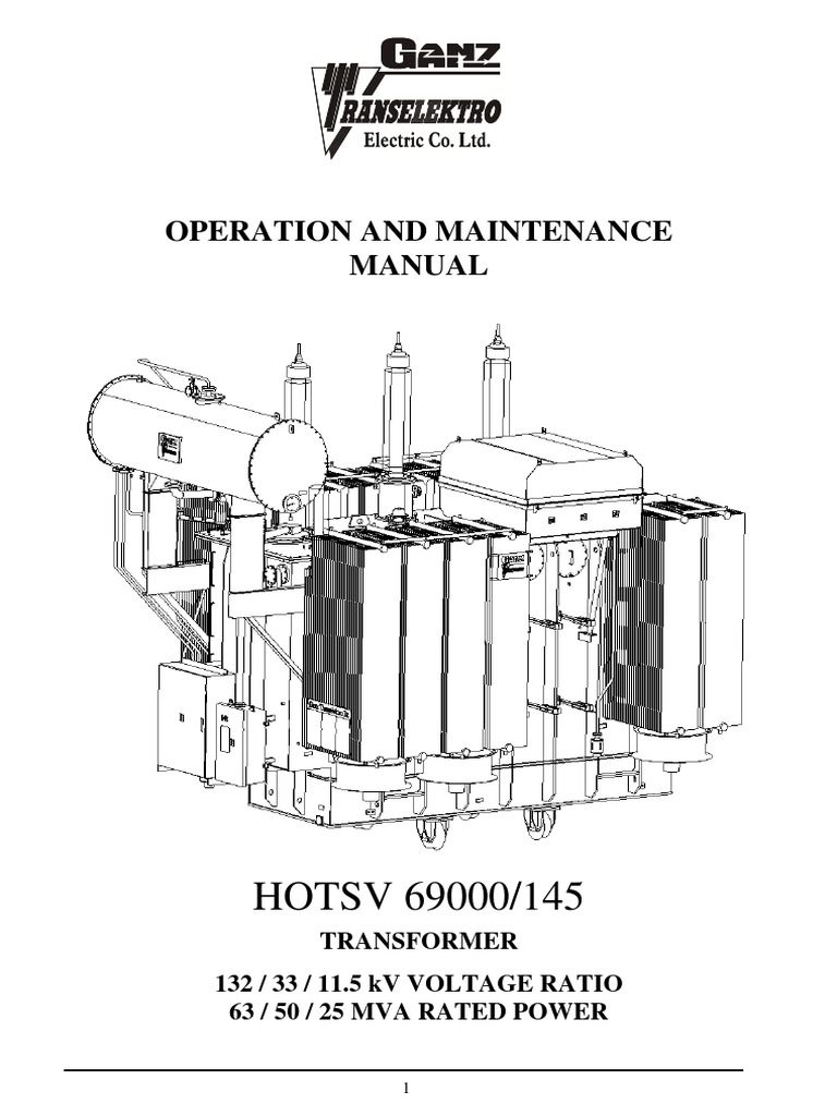 Guide to Operation, Maintenance, and Safety Procedures for a 132/33/11 ...