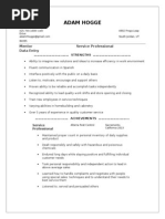 Personal Profile | PDF