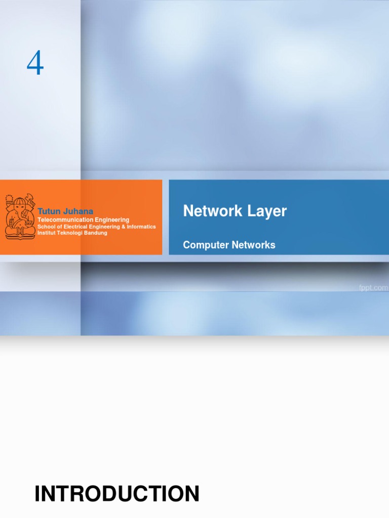 4 Network Layer | PDF | Telecommunications | Computer Networking