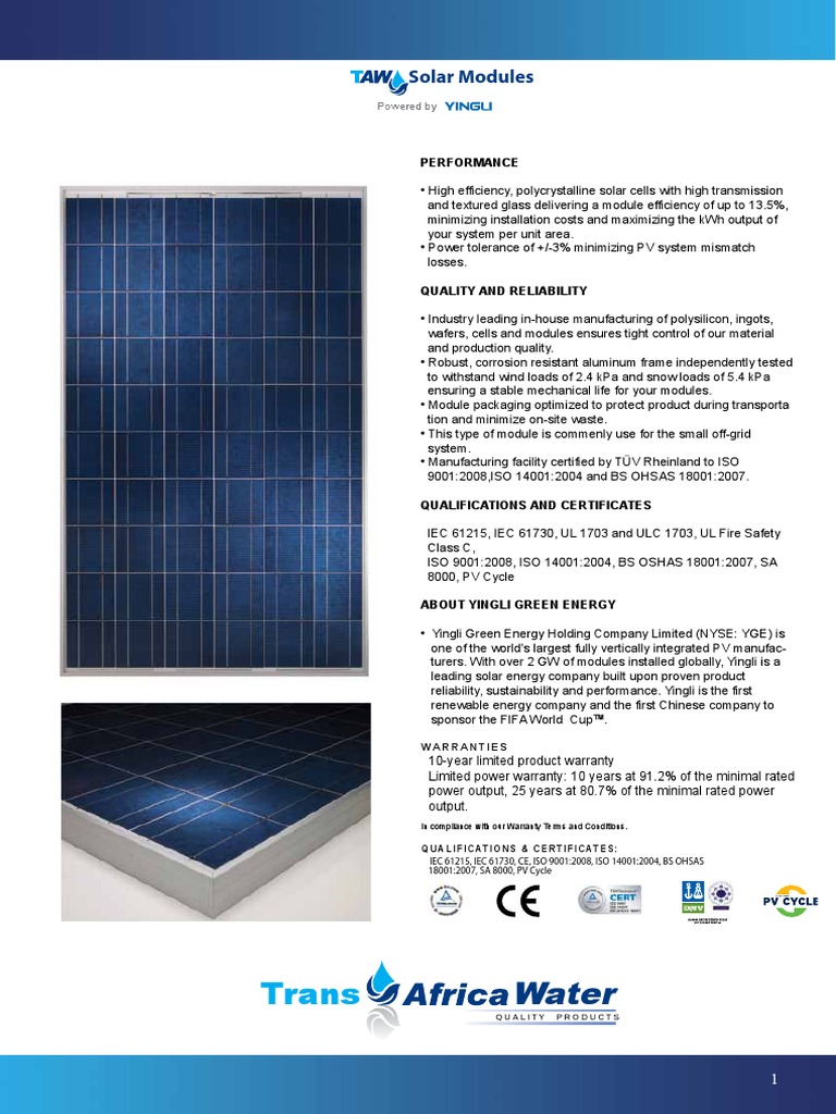 Solar Panels | PDF | Solar Panel | Electrical Engineering