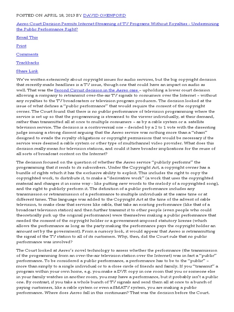 Video License | PDF | Television | Cable Television