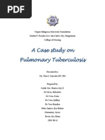 Case Study on Pulmonary Tuberculosis | PDF | Tuberculosis | Infection