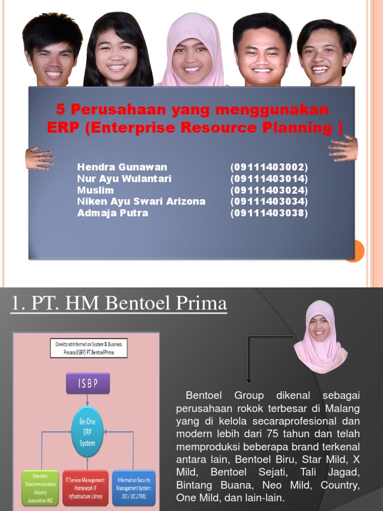 5 Perusahaan Yang Menggunakan ERP (Enterprise Resource Planning) | PDF | Bisnis | Komputer