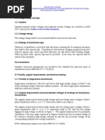 IEEE Transformer BIL Rating Table | PDF | Transformer | Insulator ...