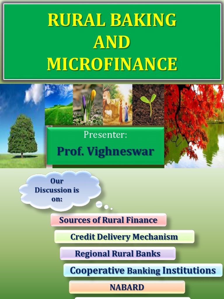 Rural Banking & Microfinance | PDF | Microfinance | Banking