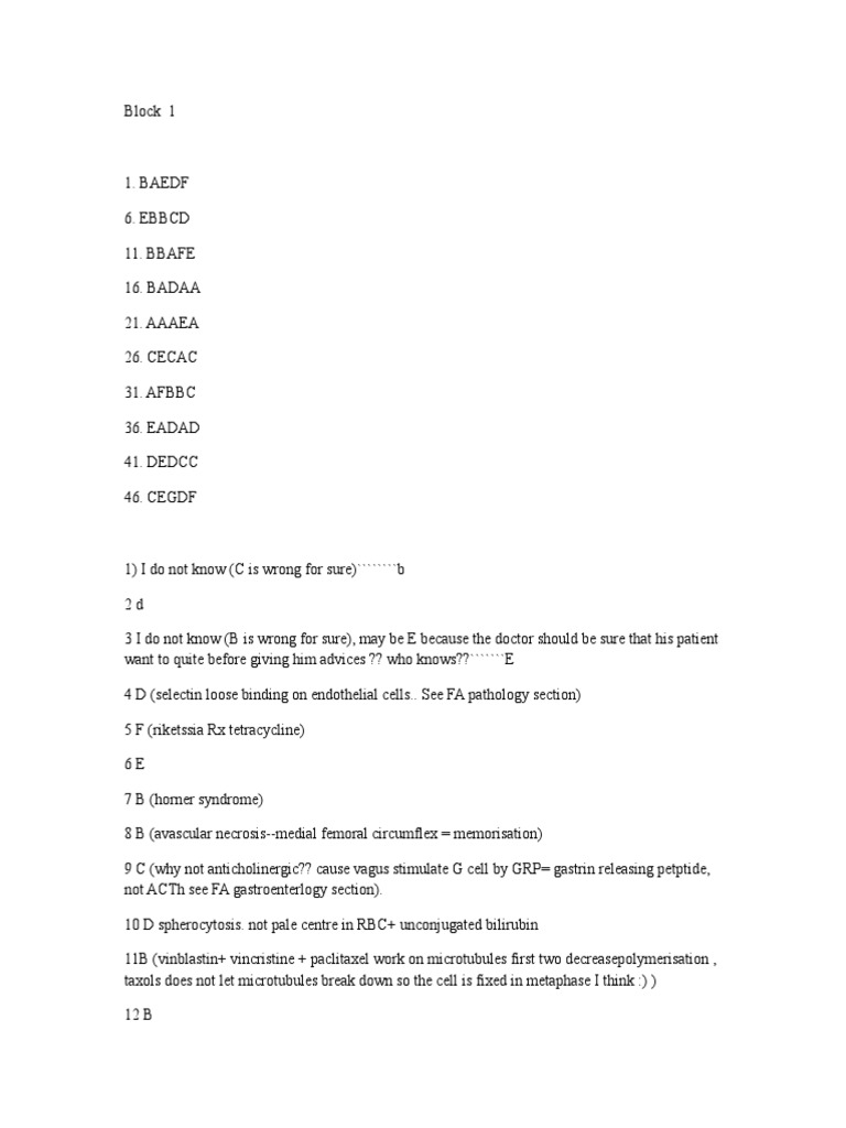 Nbme 12 All Section Answers | PDF | Business | Economy (General)
