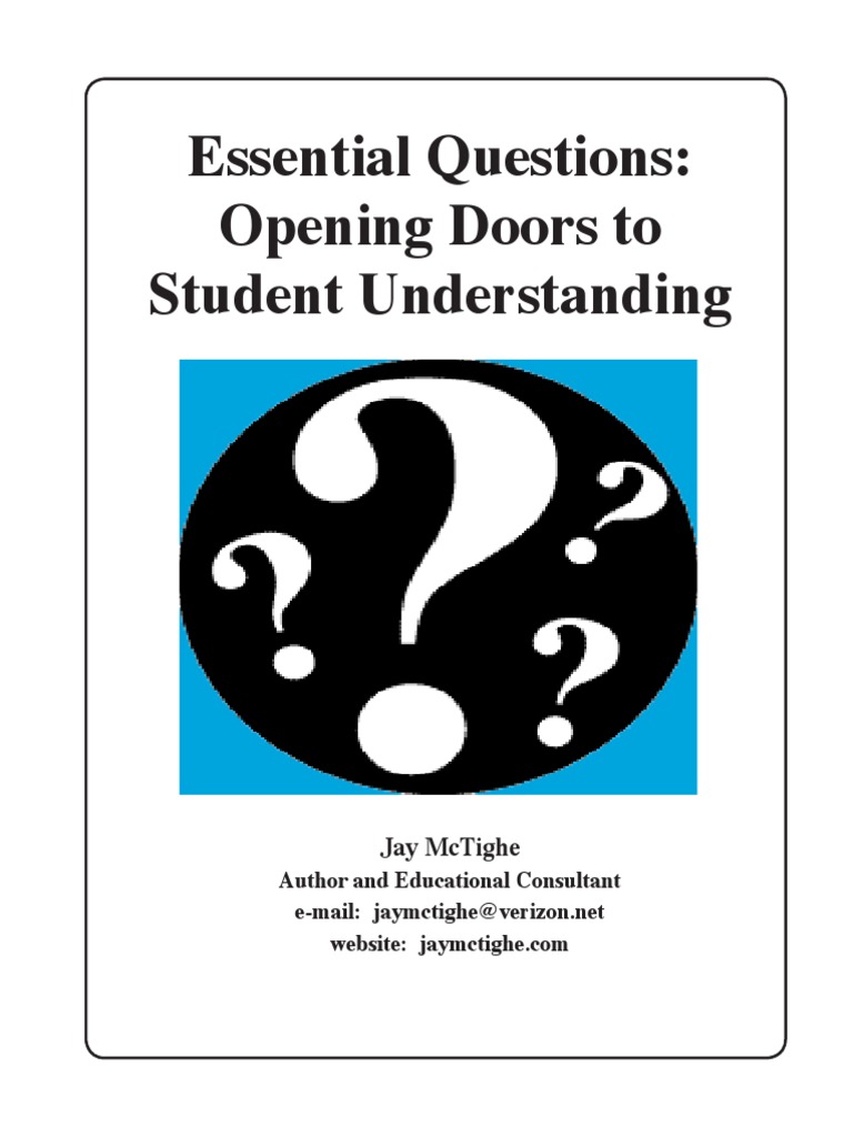 Essential Questions Handout PDF | PDF | Healthy Diet | Nutrition