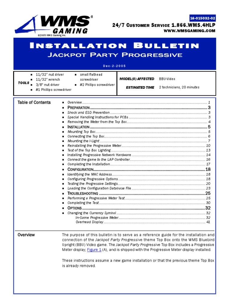 16-015032-02 Inst Jackpot Party Prog | PDF | Control Key | Electrical ...