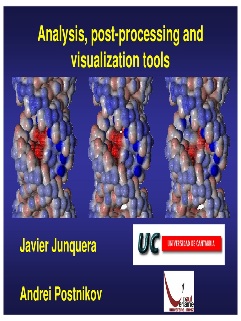 Analysis of Tools for Post-Processing and Visualizing Results from Density Functional Theory ...