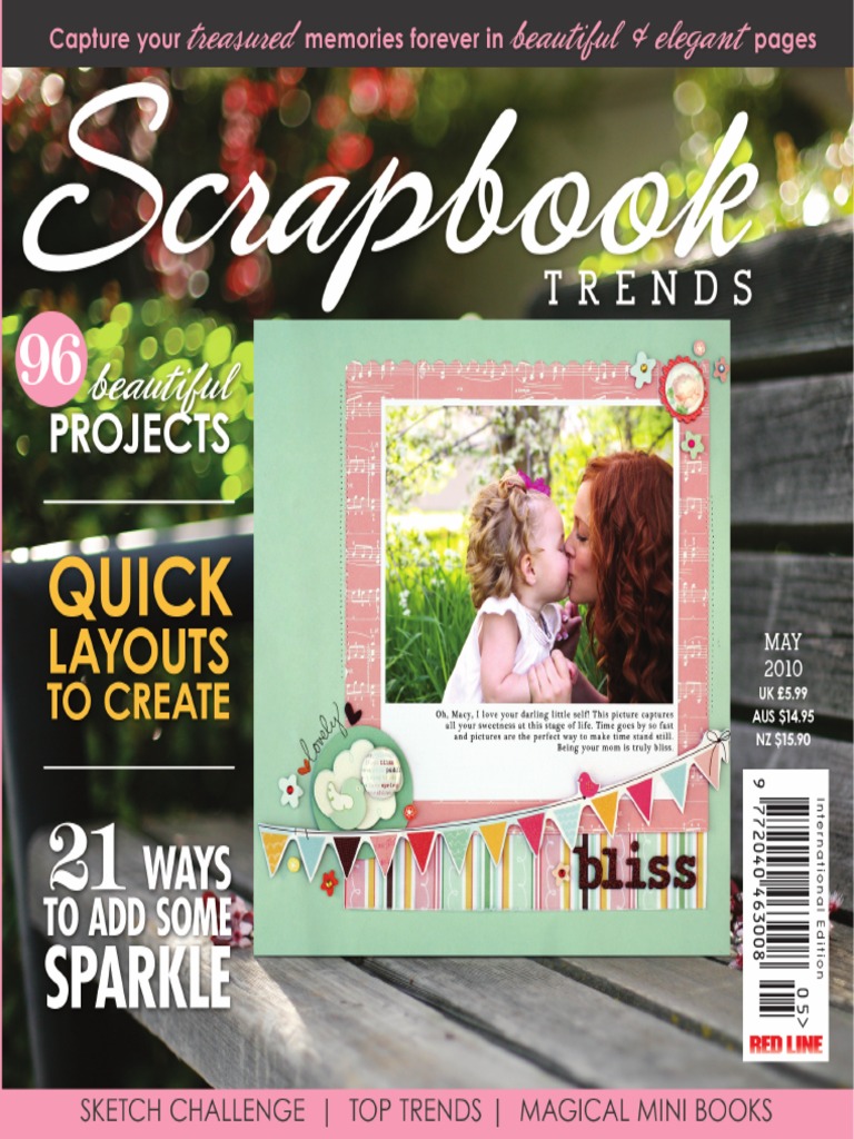 Scrapbook Trends May 2010 | PDF | Scrapbooking | Art Media
