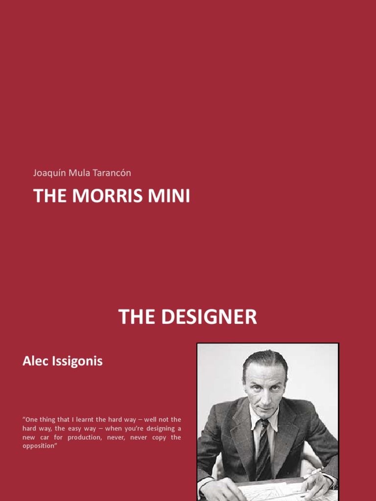 Morris Mini: Design and Legacy | PDF